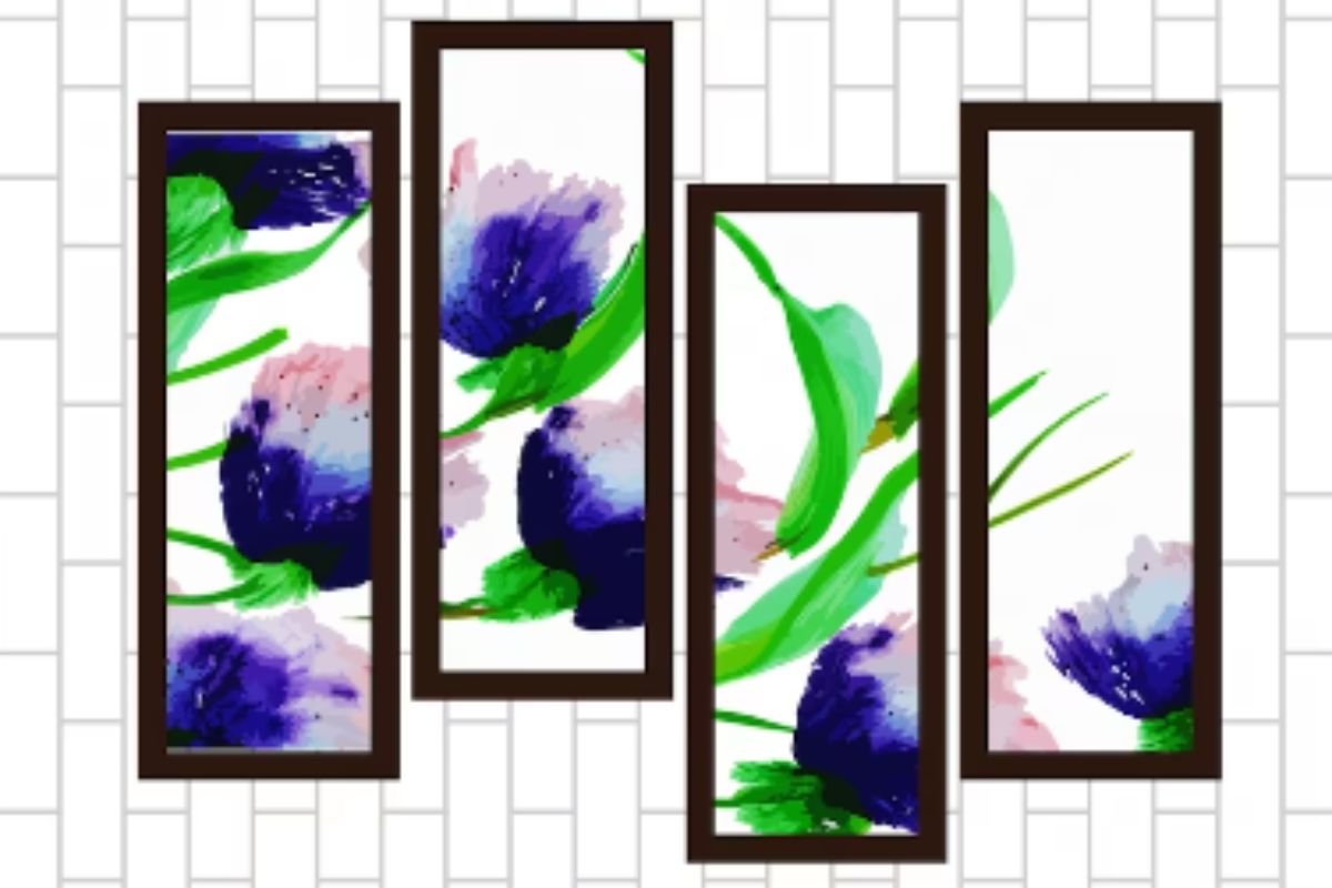 Modern and Beautiful Simple Wall Paintings Ideas